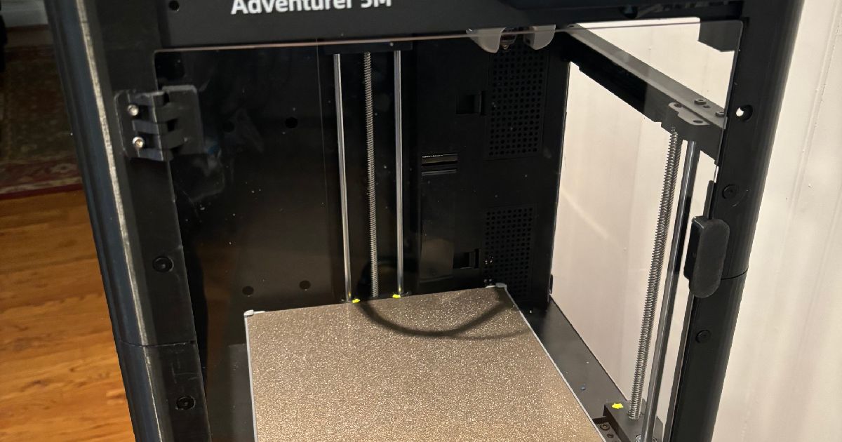 FLASHFORGE ADVENTURER 5M ENCLOSURE - Mini Top by David McIntosh ...