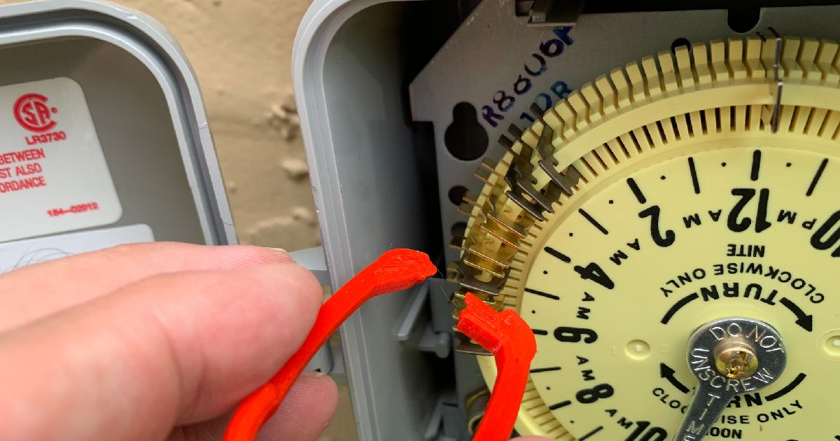 Intermatic Timer Tripper Pin Puller by AlwaysTinkering | Download free ...