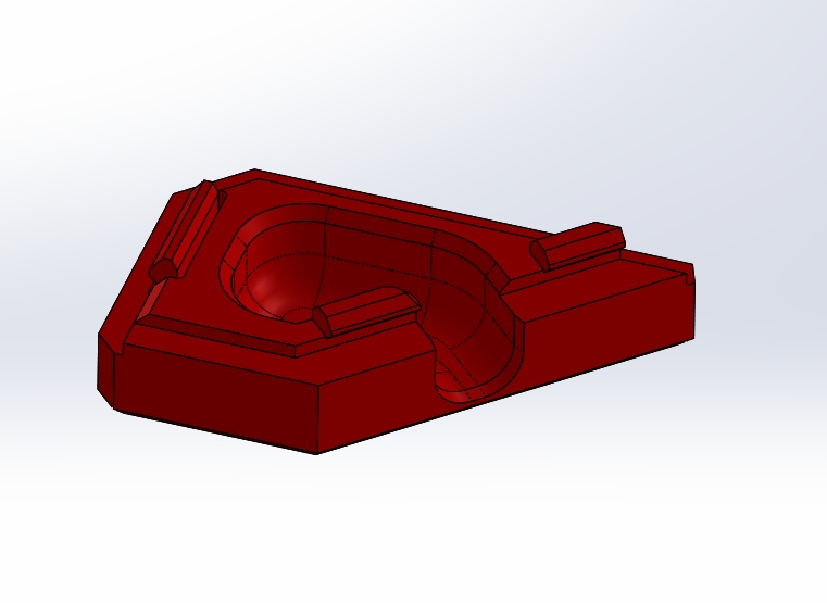 #0152 Front Bottom Corner Cable Passthrough Cover by BuildX | Download ...