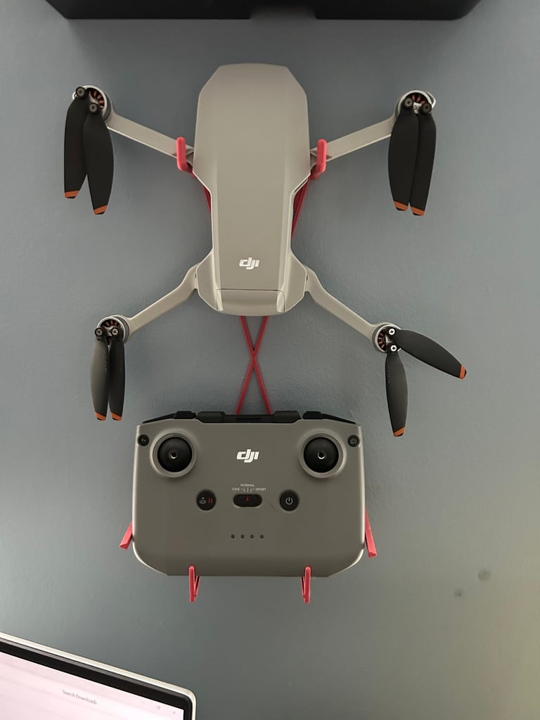 DJI Drone Holder by bensilcox | Download free STL model | Printables.com