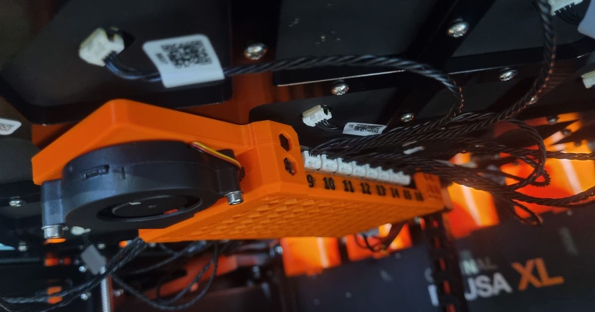 Improved Prusa XL Heat Bed Controller Cover - UPDATED V2 by IPIND 3D ...