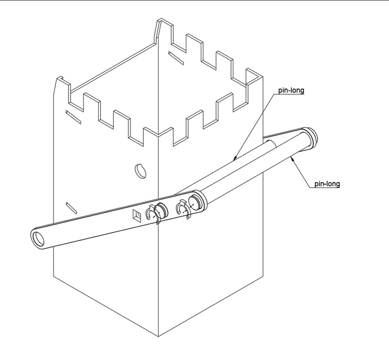 Dice tower with self loading mechanism by Kehet | Download free STL ...