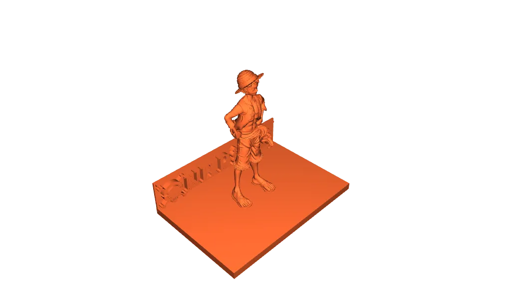 One Piece - Luffy by RBCRocket | Download free STL model | Printables.com