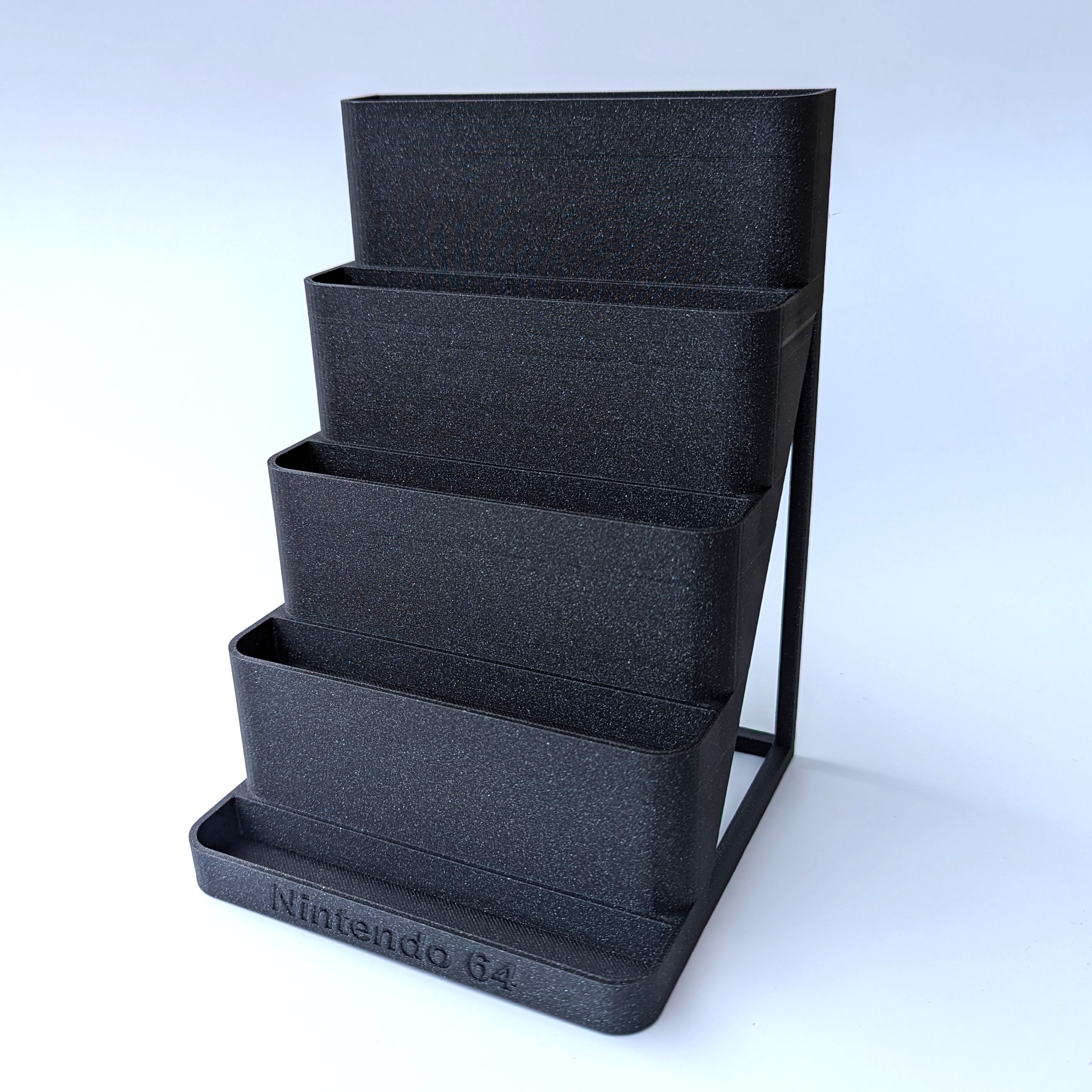 Nintendo N64 Cartridge Display Shelf Stand by Preischl 3D | Printables ...