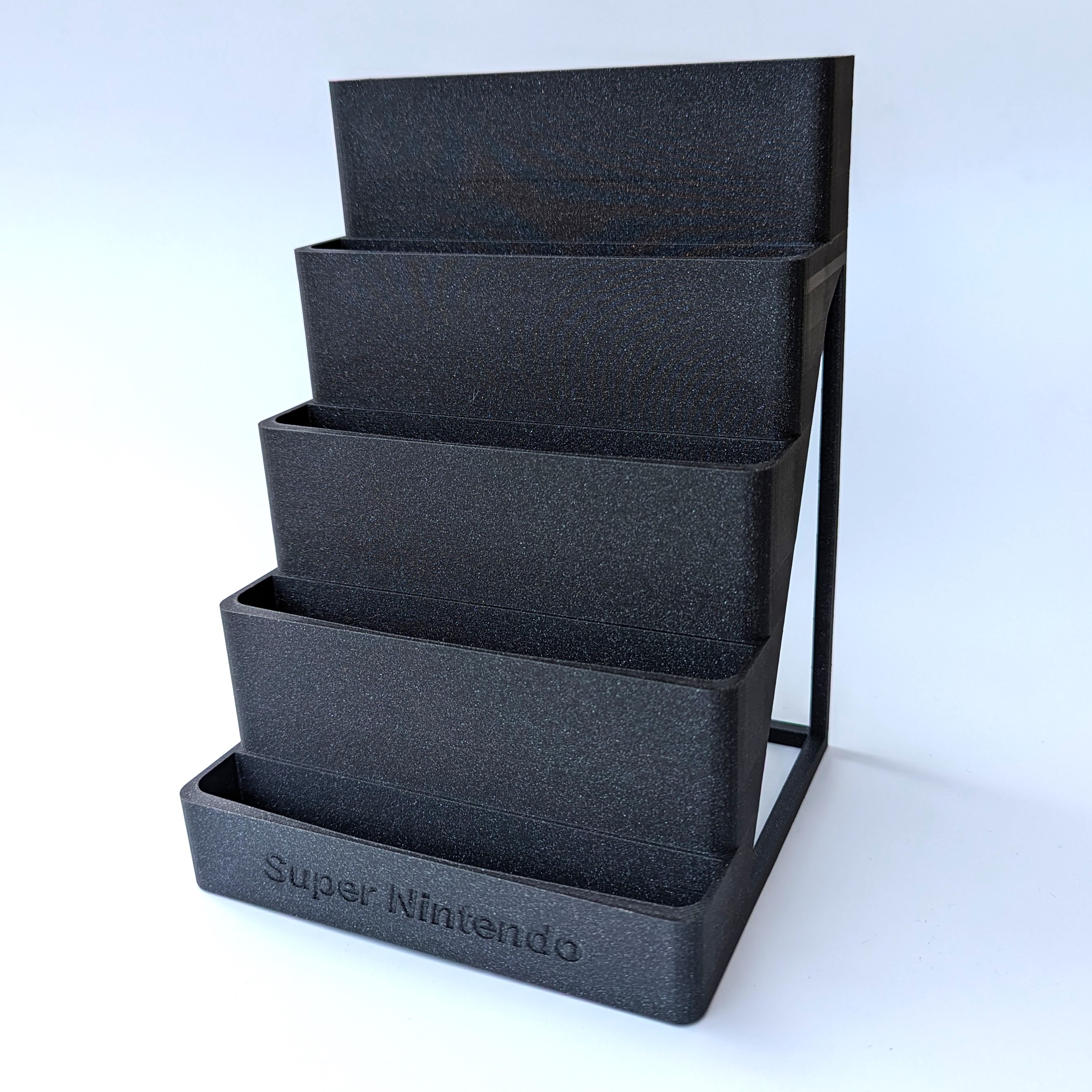 Nintendo SNES Cartridge Display Shelf Stand by Preischl 3D | Printables ...