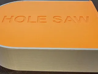 Hole Saw Set Case/Holder by themomonga | Download free STL model ...