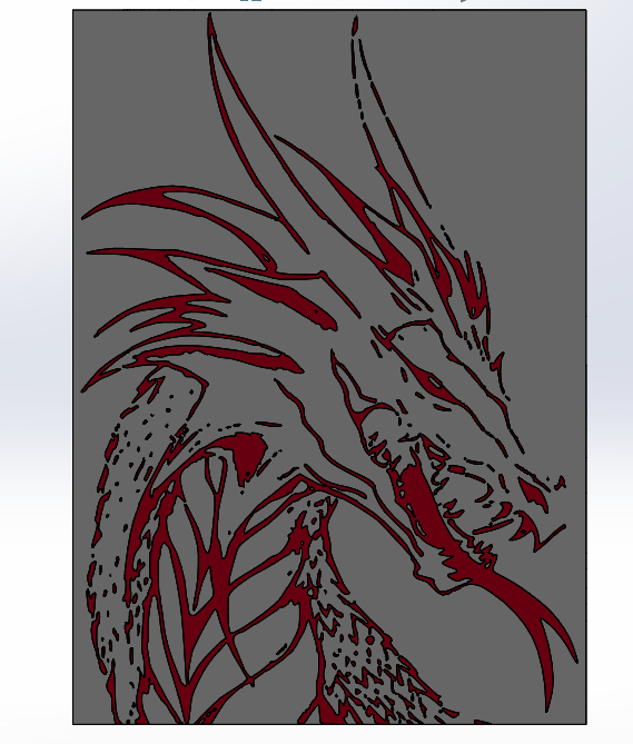 Dragon en 2D by Martin Garcia | Download free STL model | Printables.com