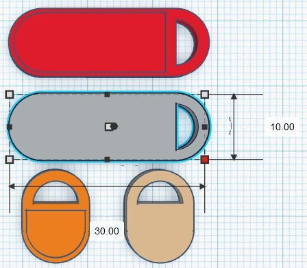 Small blank key tags by ryzellon | Download free STL model | Printables.com