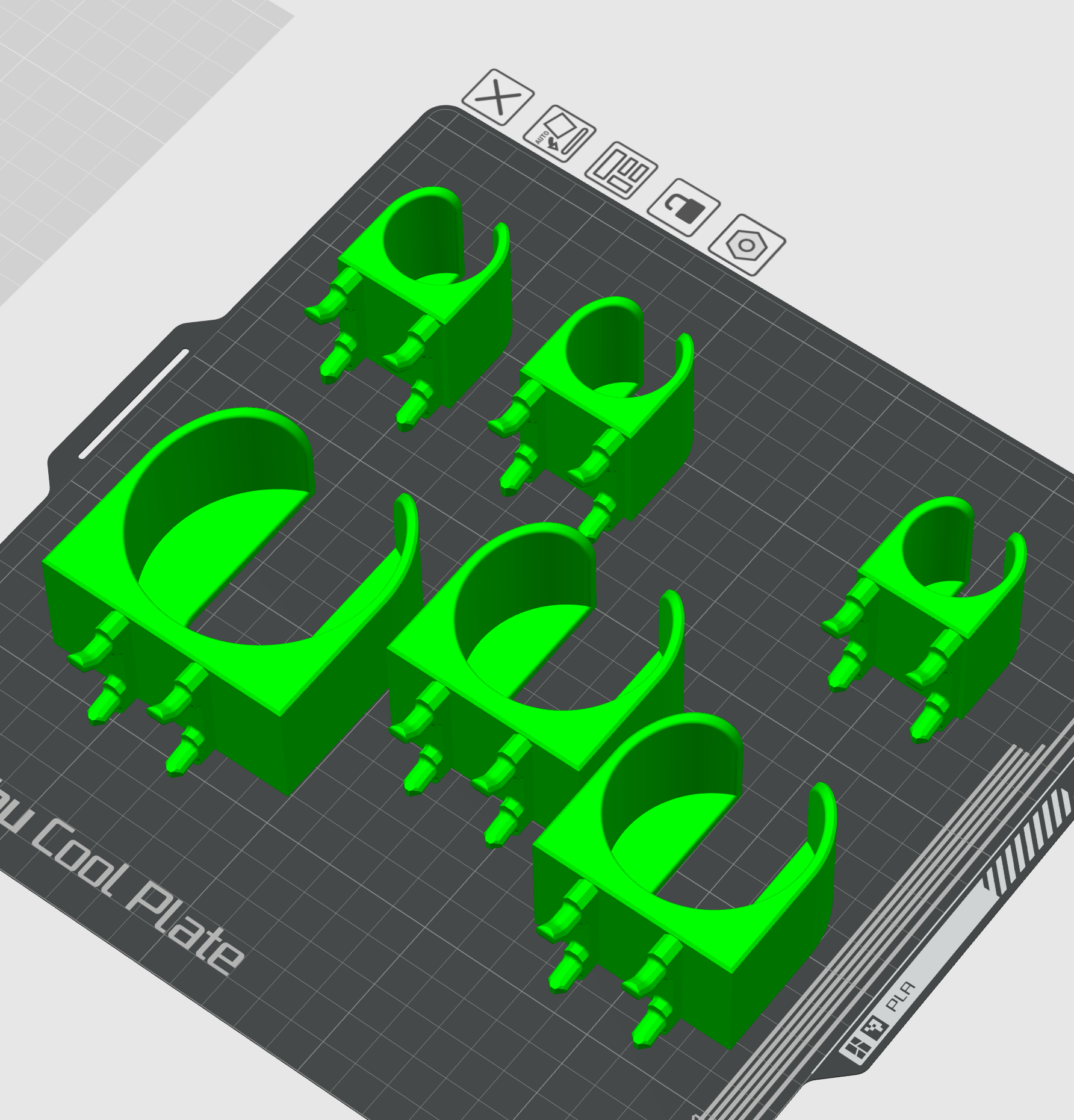 Multiboard - Parametric Bottle Holders por quietsnow | Descargar modelo ...