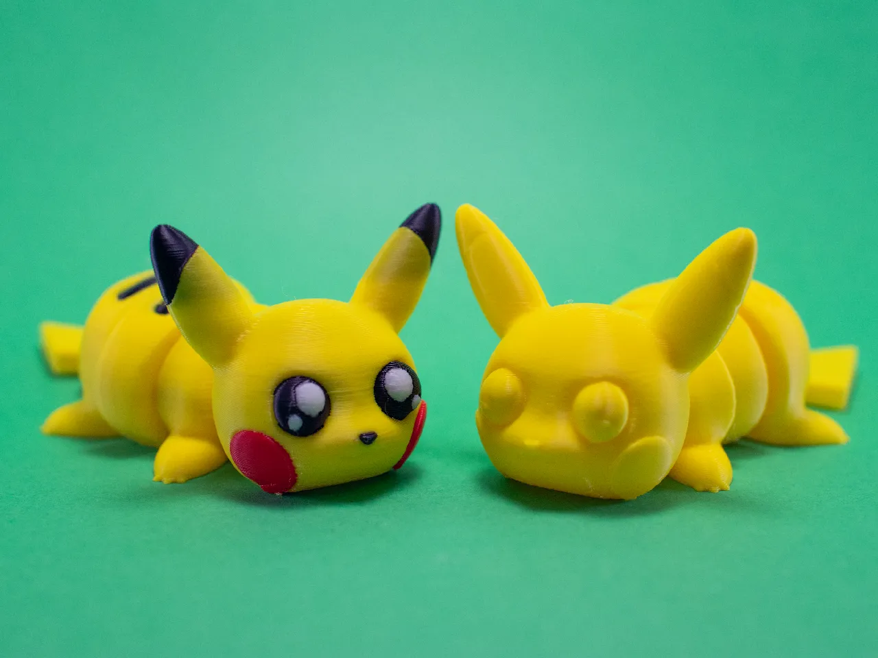 Articulated Pikachu - Print in Place by CraftKiwiDesigns | Download ...