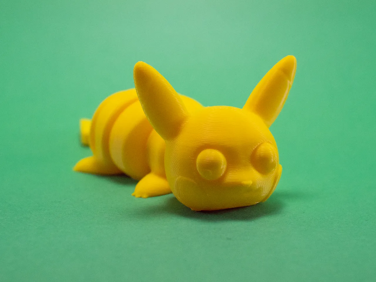 Articulated Pikachu - Print in Place by CraftKiwiDesigns | Download ...