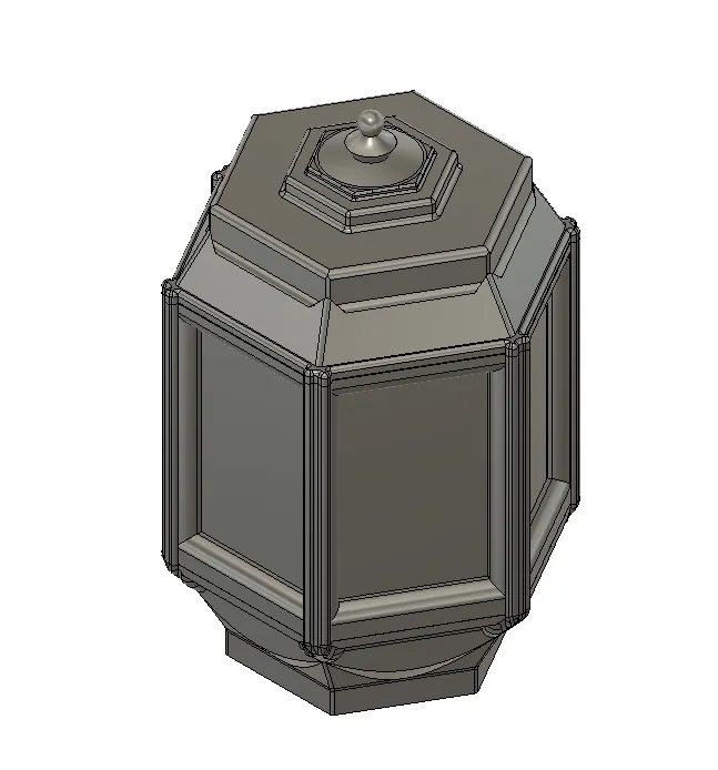 Lamp #16 - Toro Lantern by Sink | Download free STL model | Printables.com