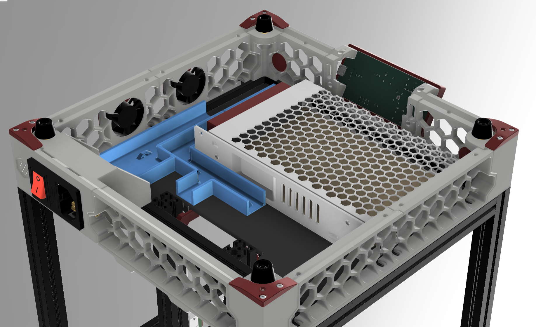 Voron V0 / V0.2 / V0.2 / R1 Cable Tray System by driftrotor | Download ...