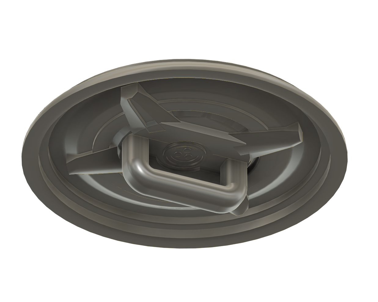 D2 Sentinel Shield with handle by theCatSnake | Download free STL model ...