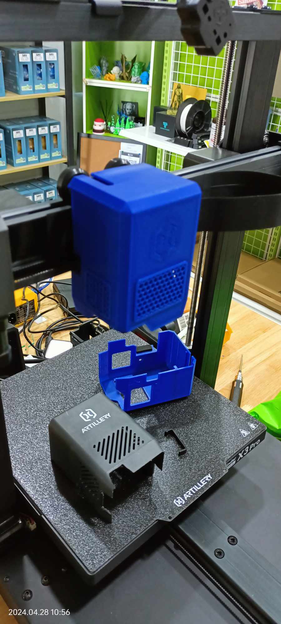 Artillery X3 bolt up ribbon cable cover by happy3dth | Download free ...
