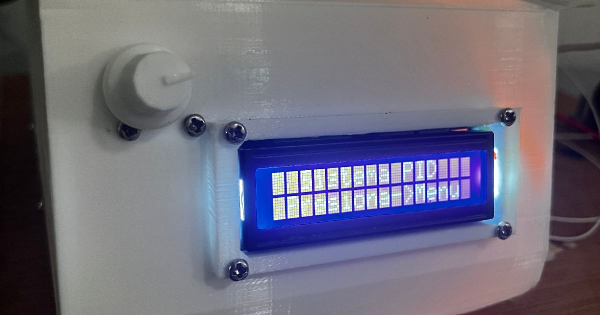 Case Control Temperature (PID) by ImprimeT3D | Download free STL model ...