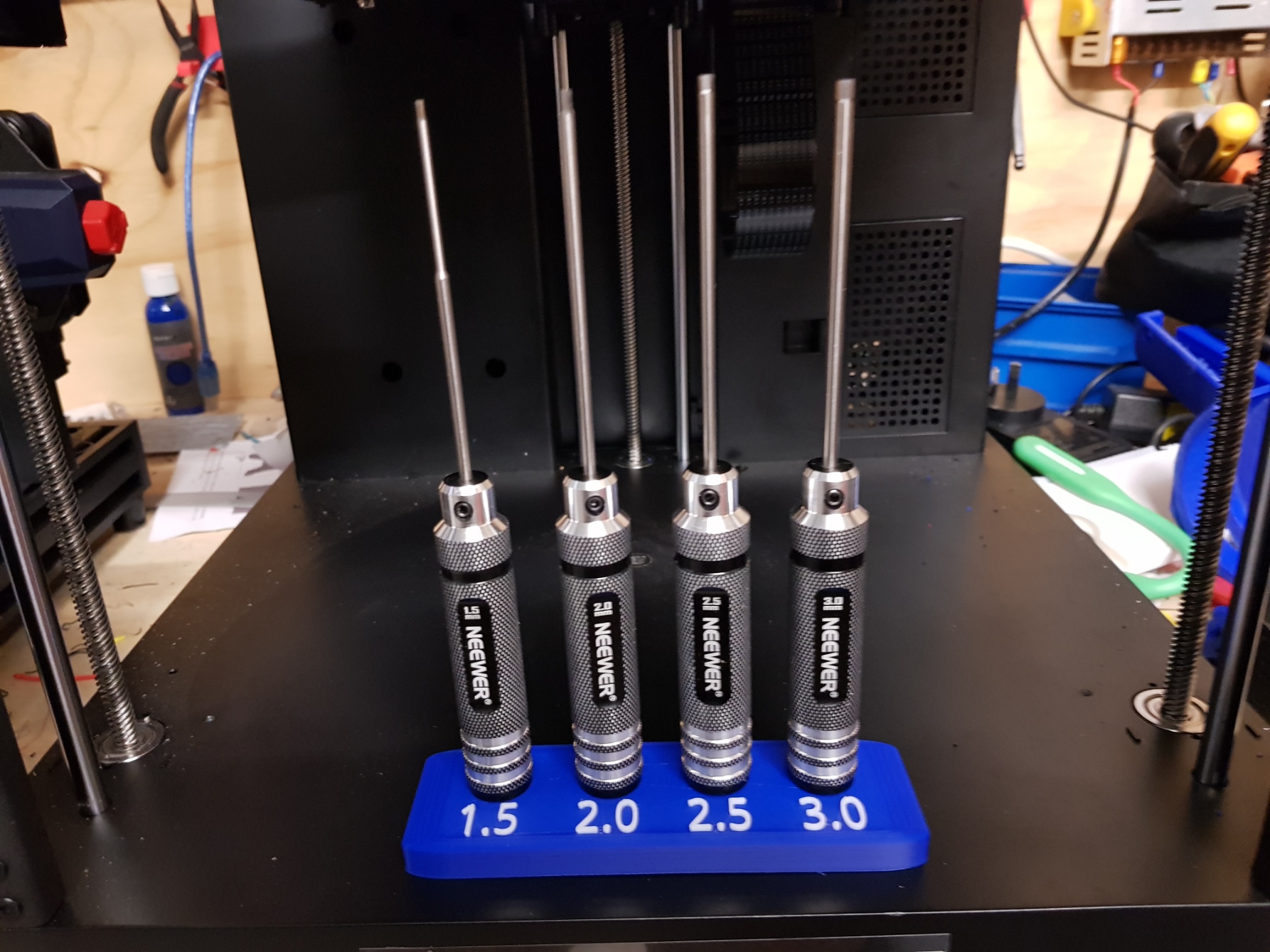 Hex Key Stand by 3dgranddad | Download free STL model | Printables.com