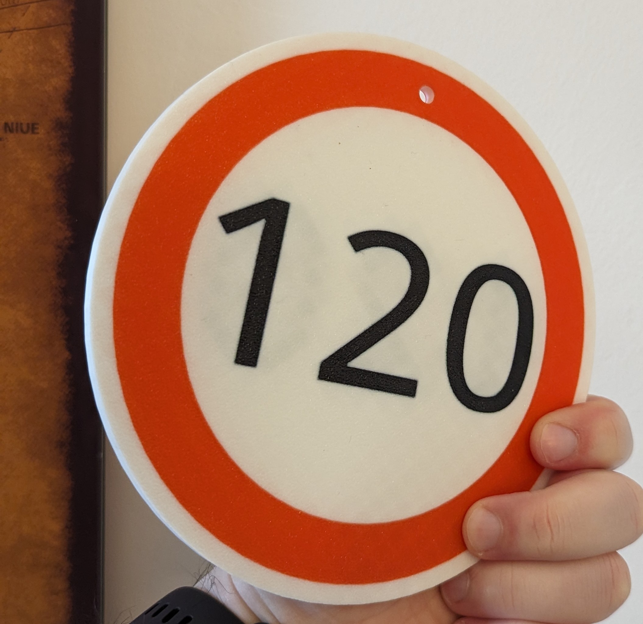 Speed Sign 120 by Pascal Gönnewicht | Download free STL model ...