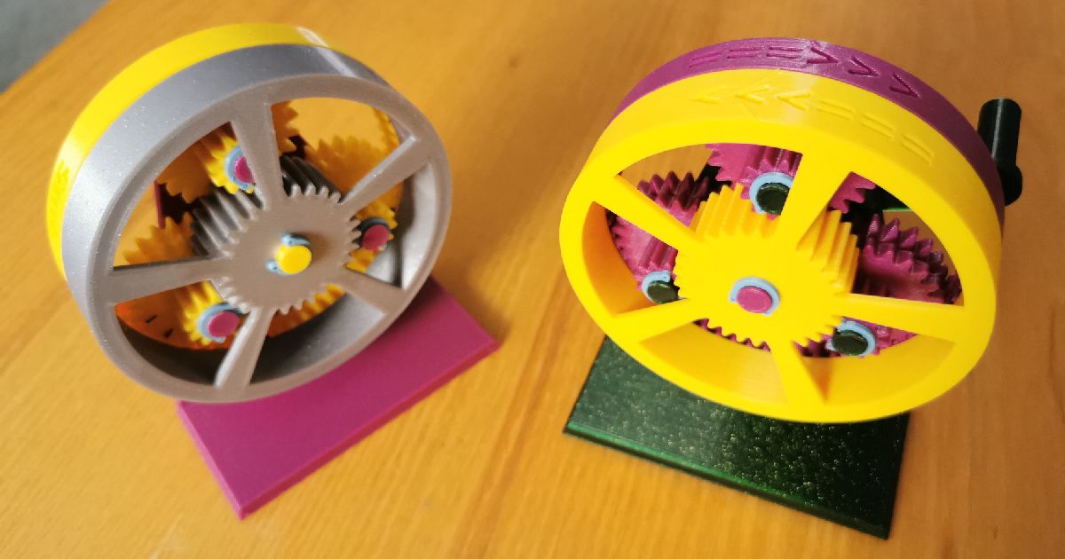 Planetary gear +- by Petan | Download free STL model | Printables.com
