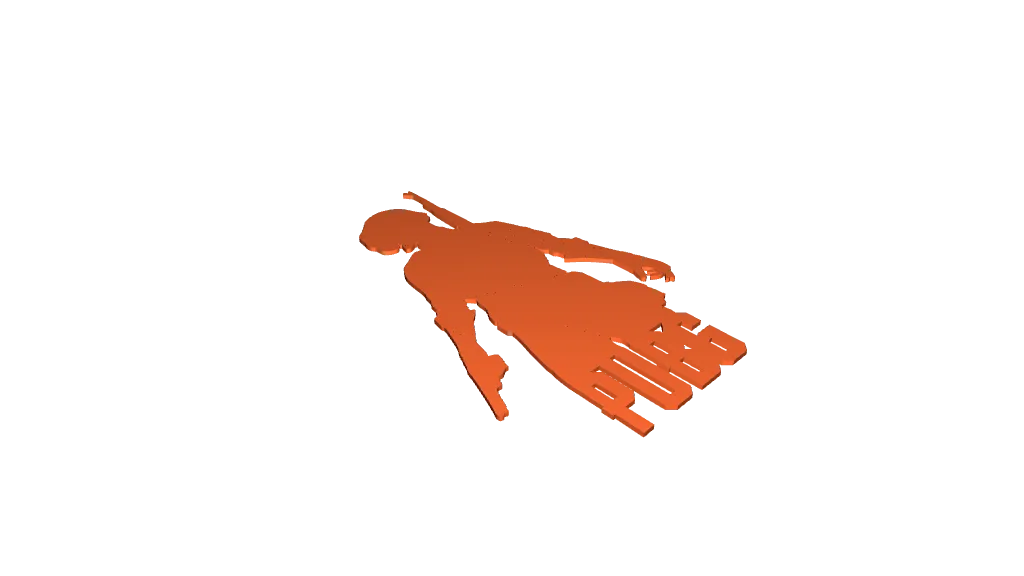 Wall Art - PUBG by dabovos | Download free STL model | Printables.com