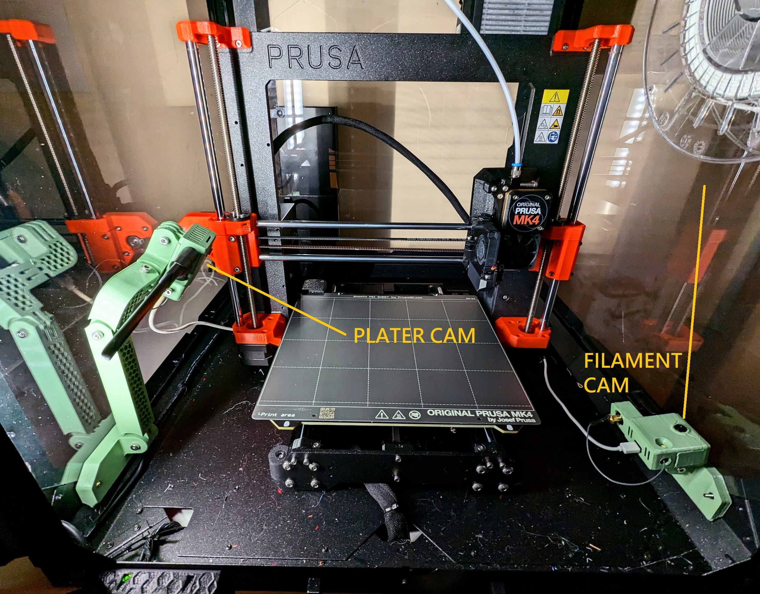 Prusa Enclosure Camera Arm by pachek | Download free STL model ...