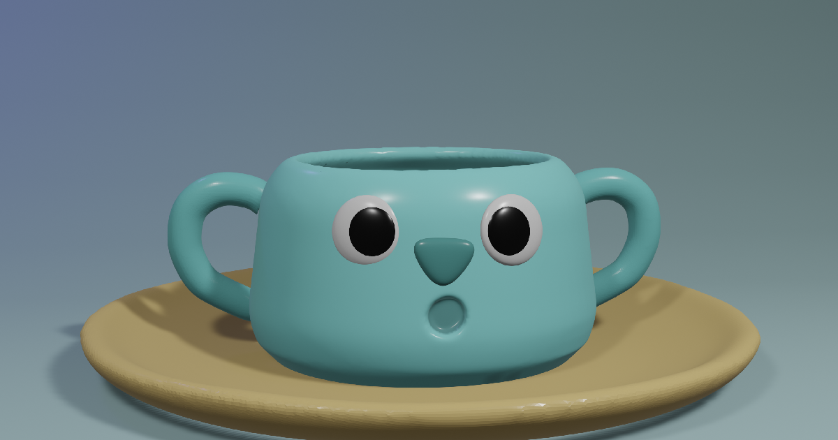 Cute little cup by Gusse_Otto | Download free STL model | Printables.com