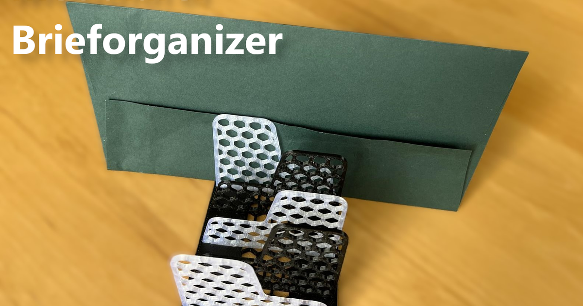 Modularer Brieforganizer/ modular letter rack by user_unkown | Download ...