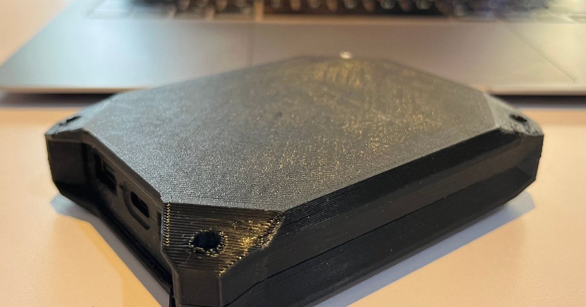 IP5328P Power bank Case (2x 18650 cell) by MaximumLay | Download free ...