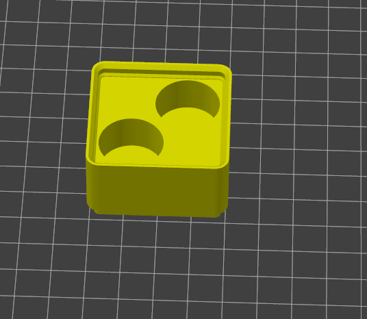 Gridfinity 1x1x3 2x19mm holes by Juli111111 | Download free STL model ...