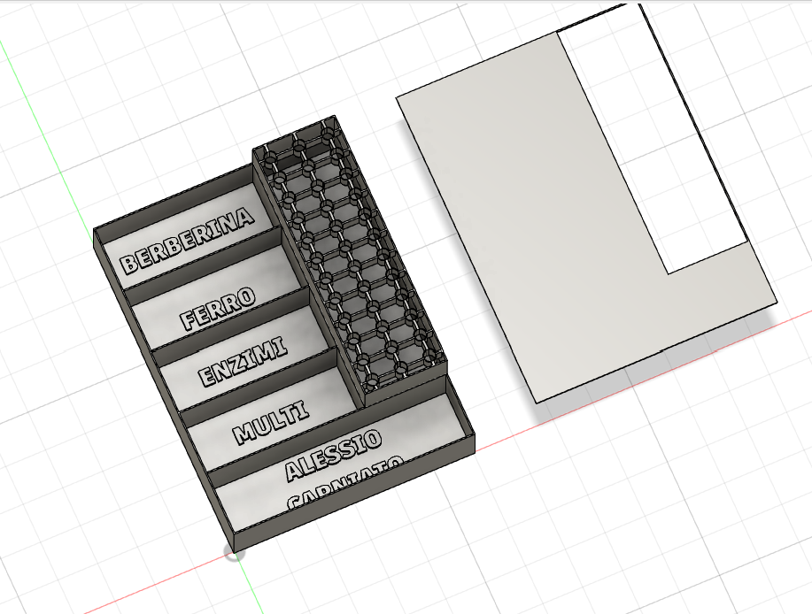 Pill and insuline syringes box by nicola calvio | Download free STL ...