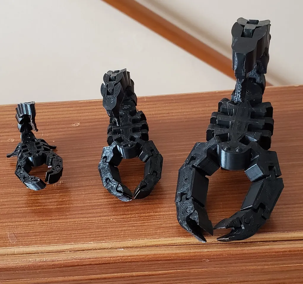 Scorpion articulated by Eugenio Santarelli | Download free STL model ...