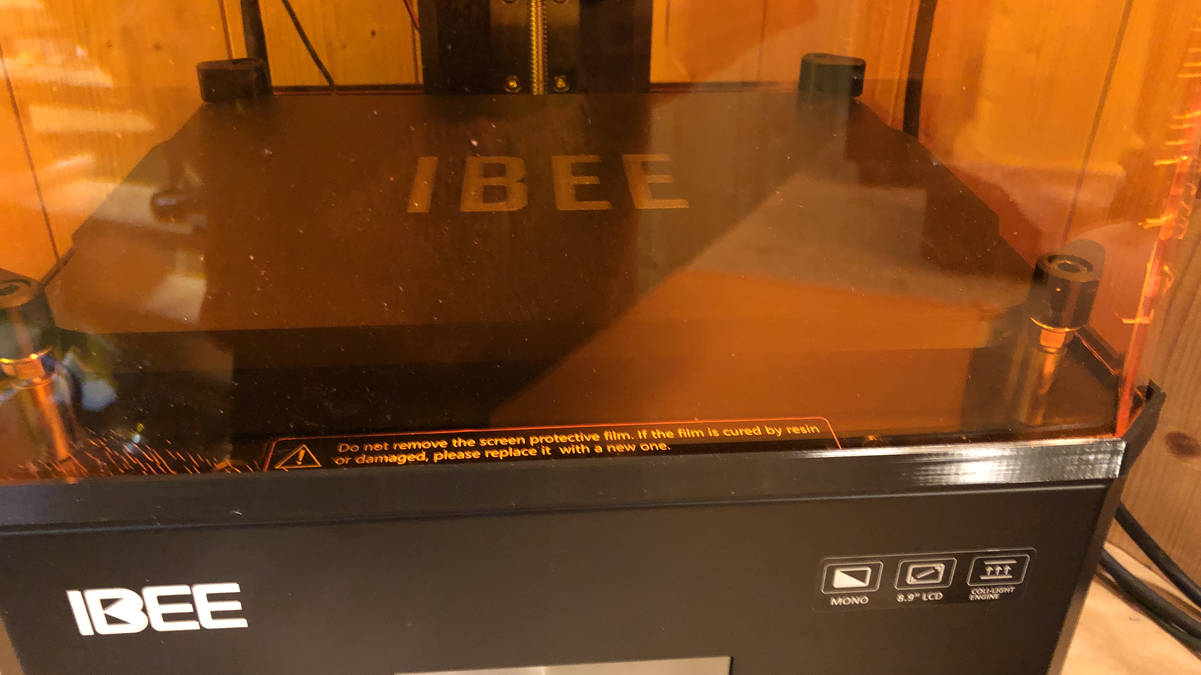 Lid Uniz Ibee resin printer by Per S. | Download free STL model ...