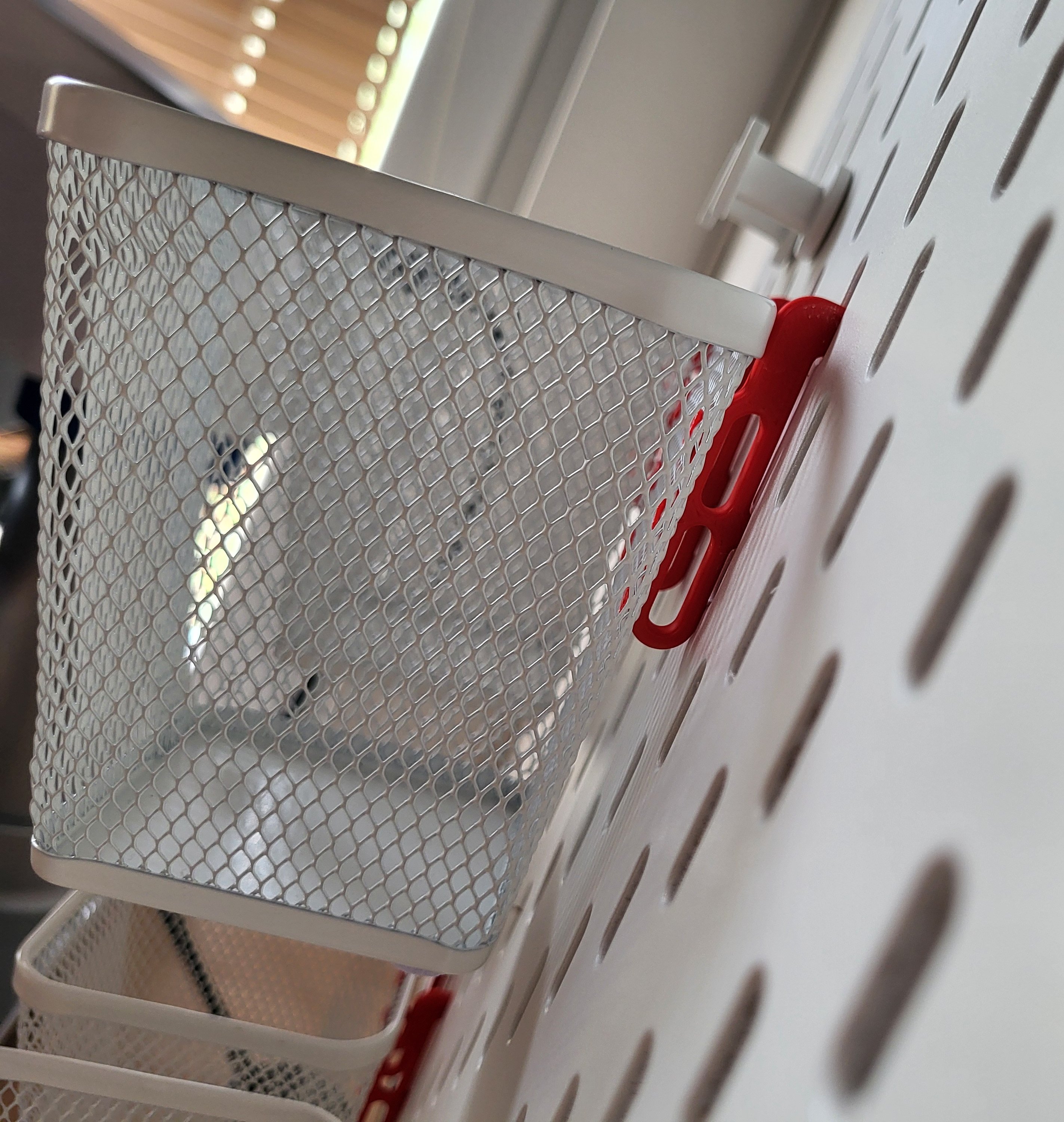 Ikea Skadis - Dronjons basket adapter by Jan Pravda | Download free STL ...