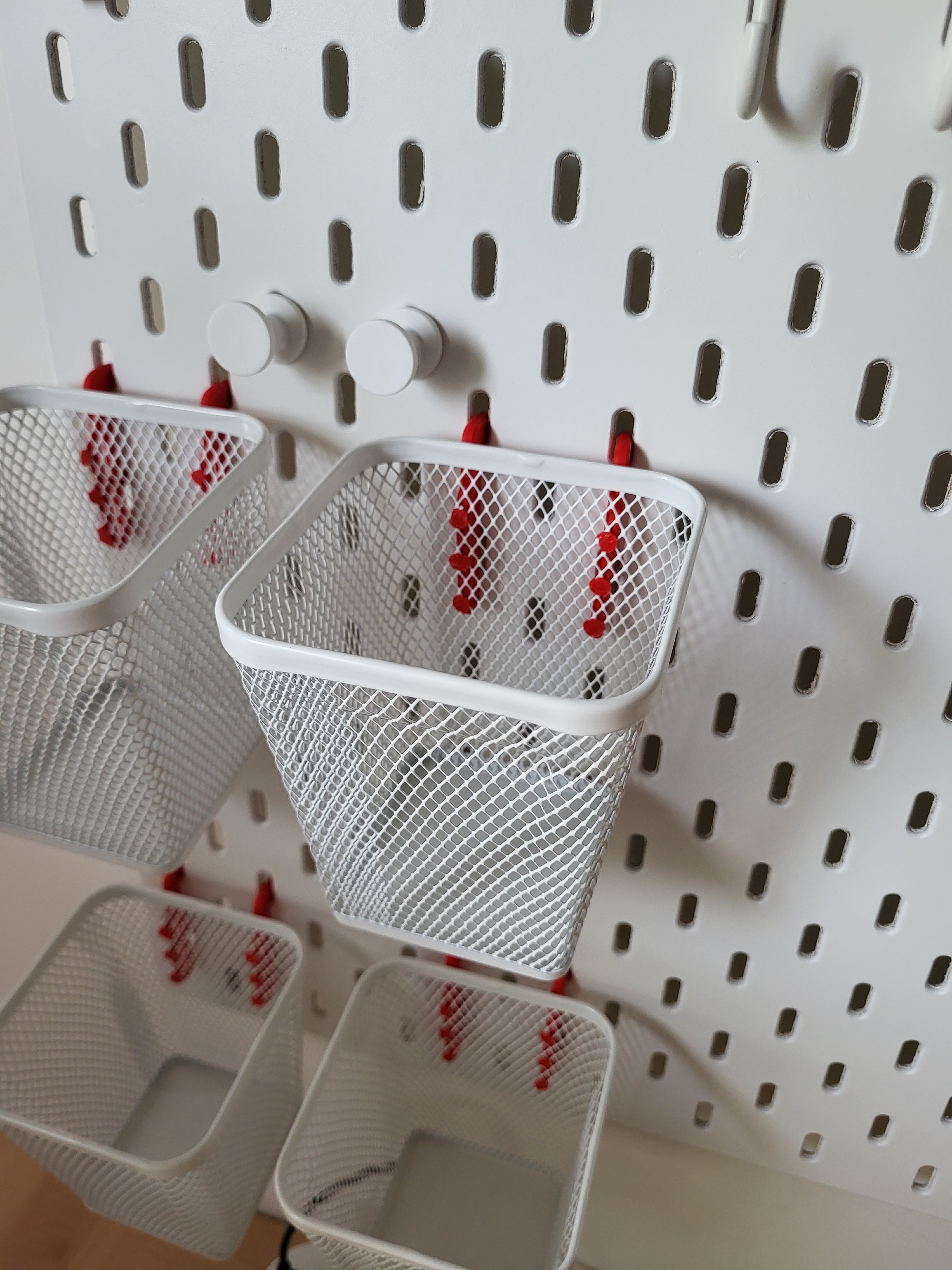 Ikea Skadis - Dronjons basket adapter by Jan Pravda | Download free STL ...