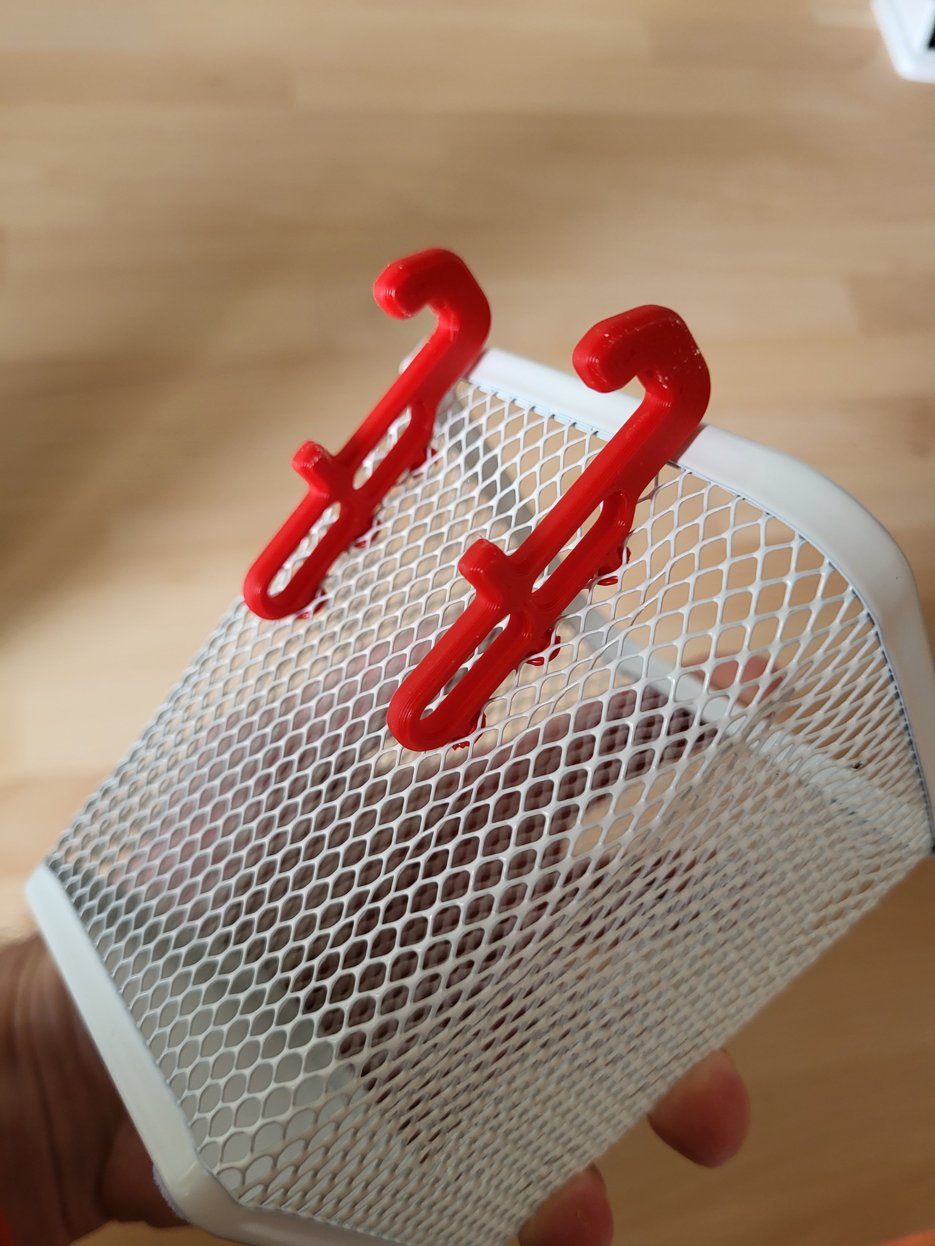 Ikea Skadis - Dronjons basket adapter by Jan Pravda | Download free STL ...