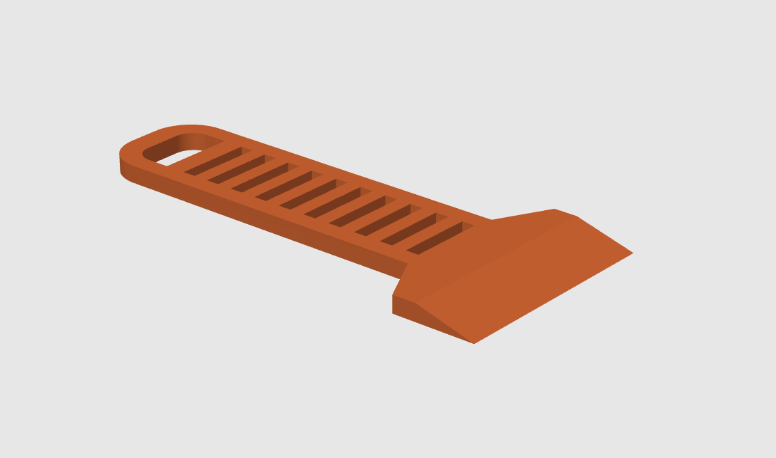 Printbed Scraper - Bed Scraper by The printer guy | Download free STL ...