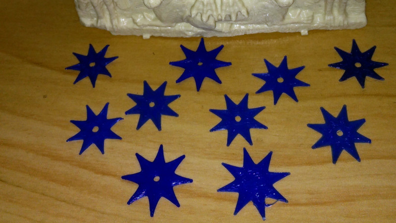 star with 8 arms (Ishtar's star) by planetar | Download free STL model ...