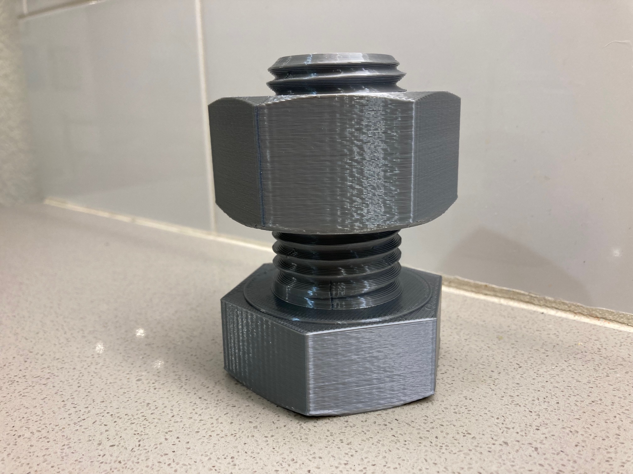 Fidget Nut and Bolt by StrandedOrg | Download free STL model ...