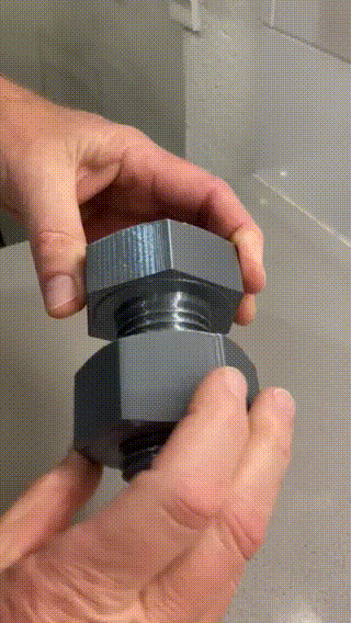 Fidget Nut and Bolt by StrandedOrg | Download free STL model ...