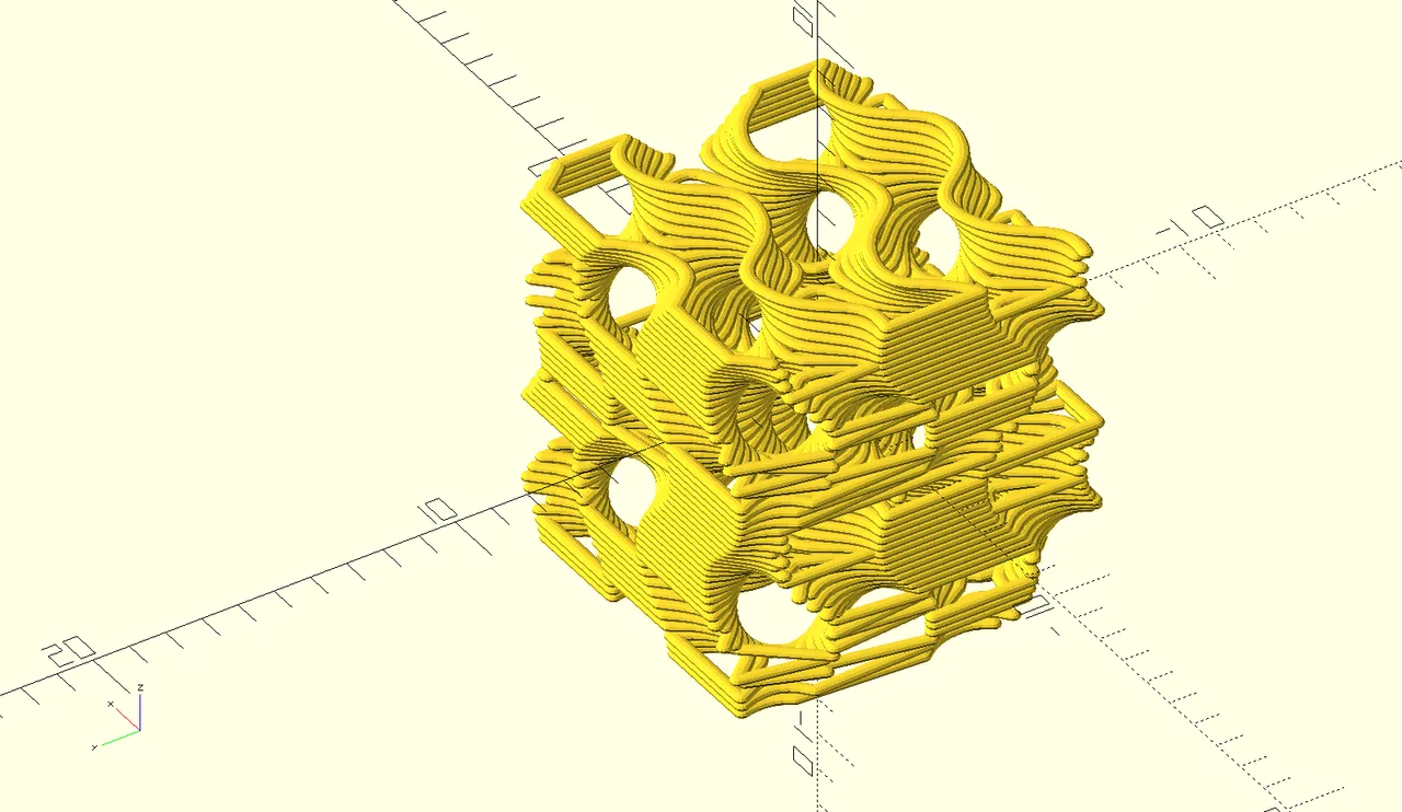 So you want to print a gyroid infill? by tiago | Download free STL model | Printables.com