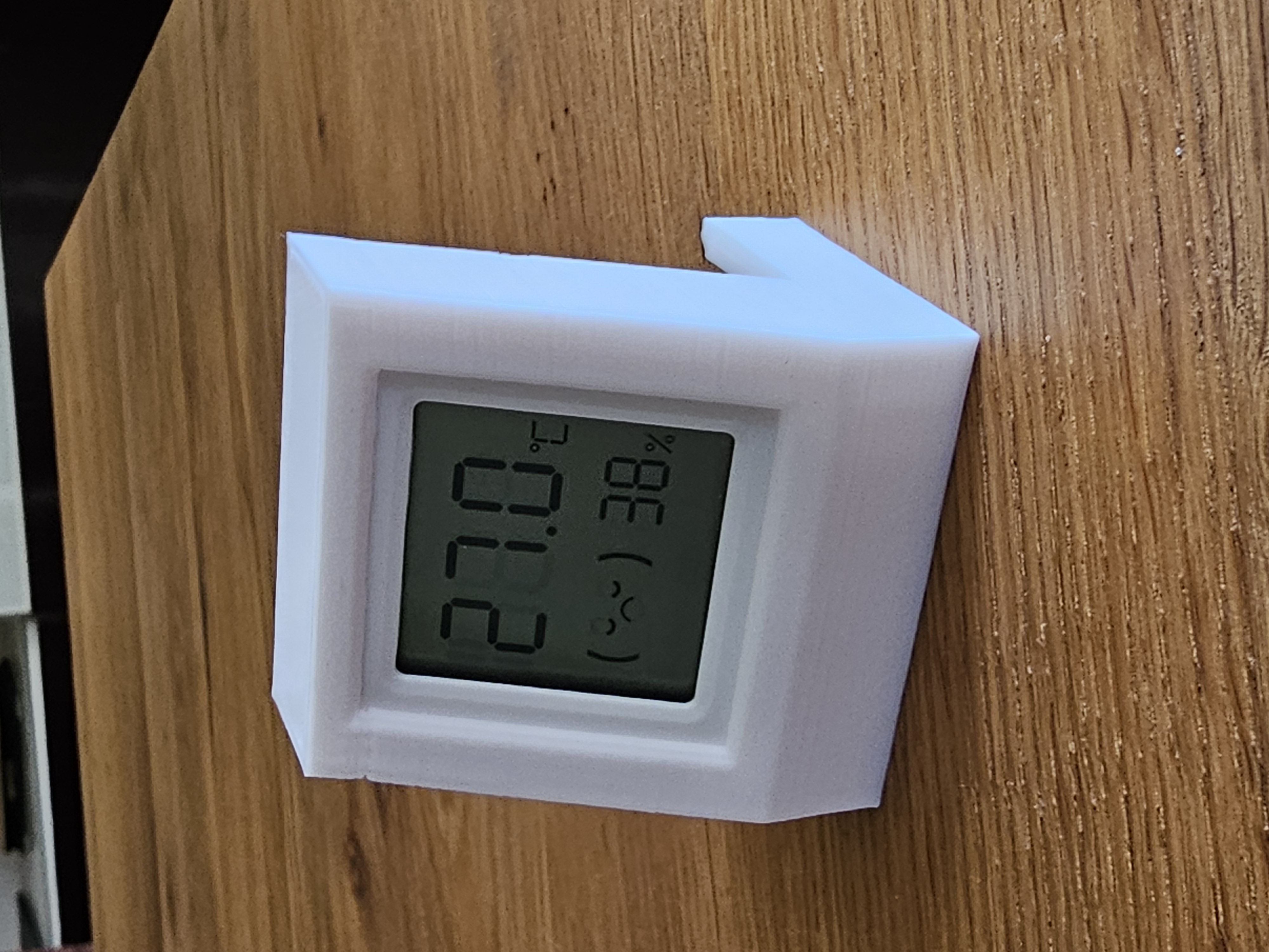 Thermometer - Hygrometer - Halterung by MarioF | Download free STL ...