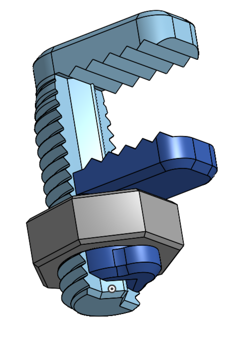 Integrated screw vice - easy print by Jori | Download free STL model ...