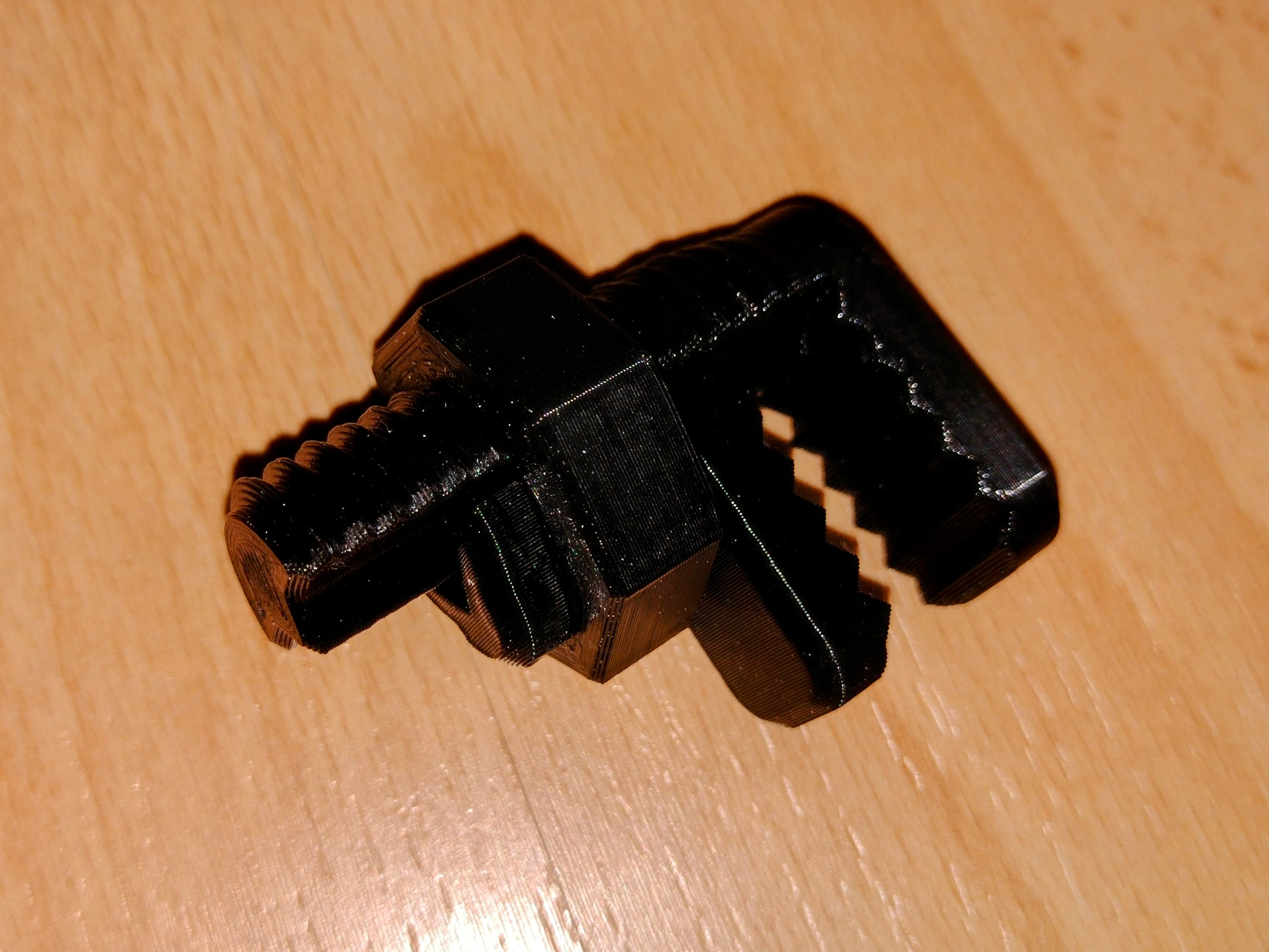 Integrated screw vice - easy print by Jori | Download free STL model ...
