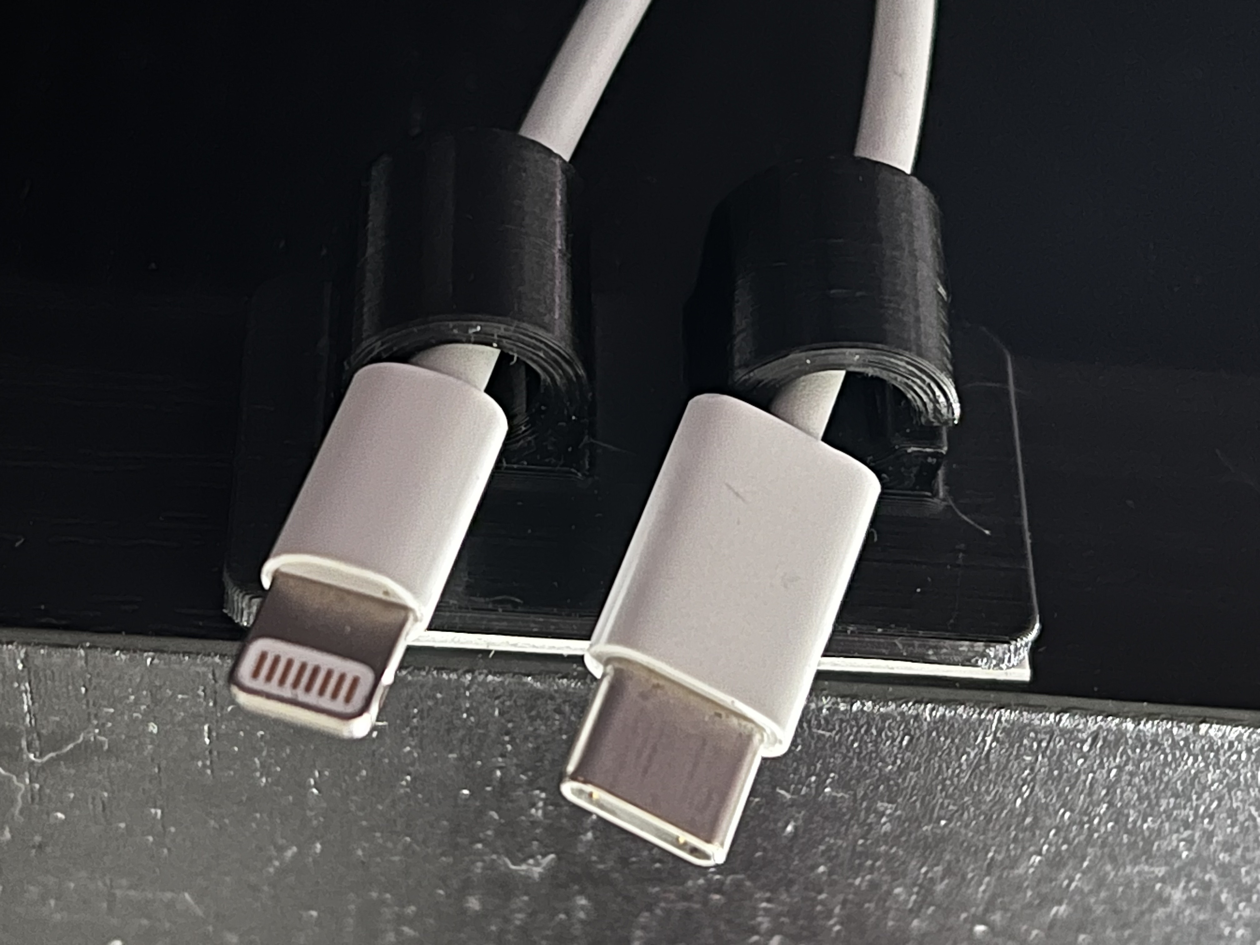 Easy to print Cable Holder by Snyqerz | Download free STL model ...
