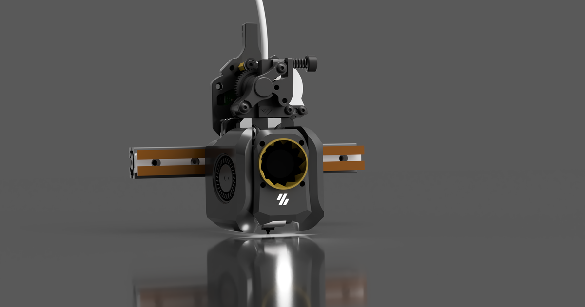 Archetype Blackbird Toolhead (WIP) - NF - CRAZY Volcano hotend with ...