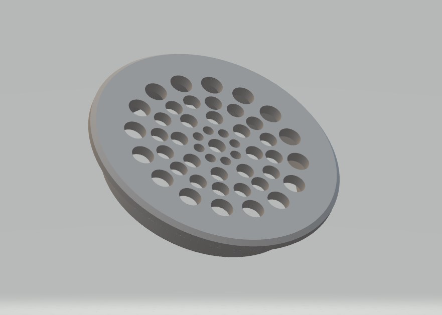 Drain tube cover by Ondřej K. | Download free STL model | Printables.com