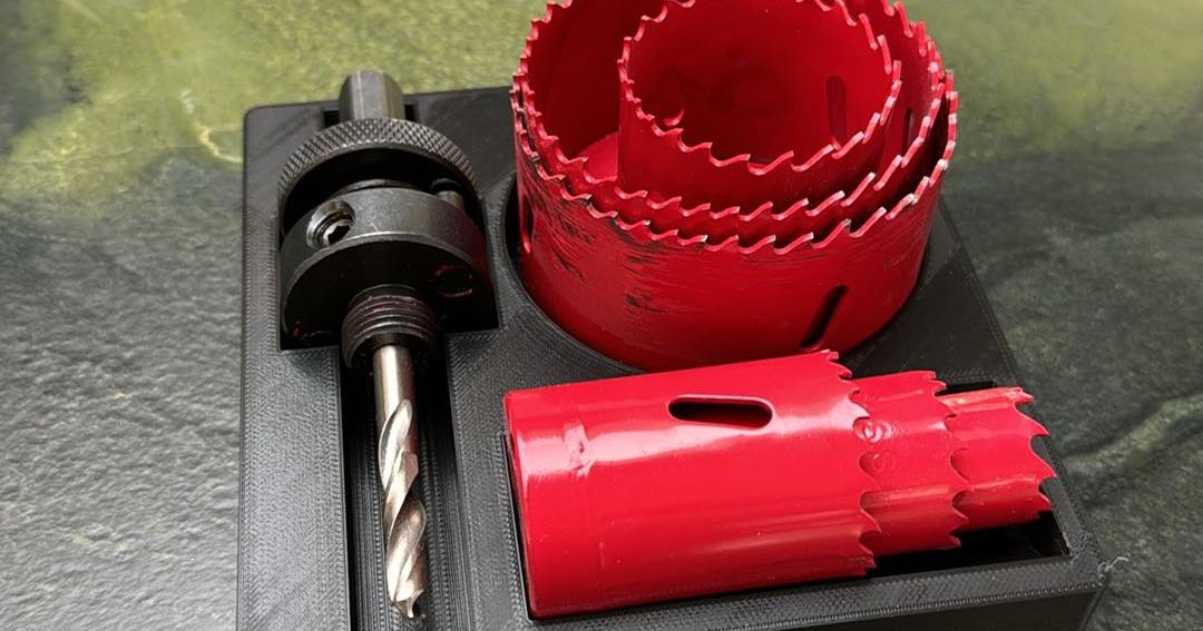 Hole Saw Gridfinity by Bartic | Download free STL model | Printables.com