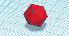 blank D20 by Luke D | Download free STL model | Printables.com