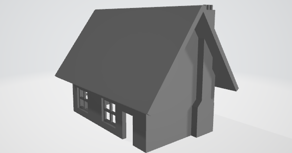 simple house by Jakub | Download free STL model | Printables.com