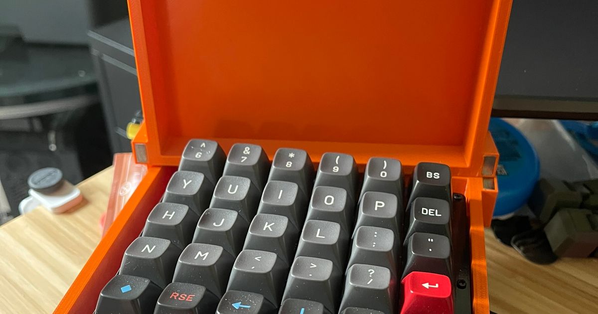 Let's Split 60% Ortholinear Keyboard Case von apanzerj | Kostenloses ...
